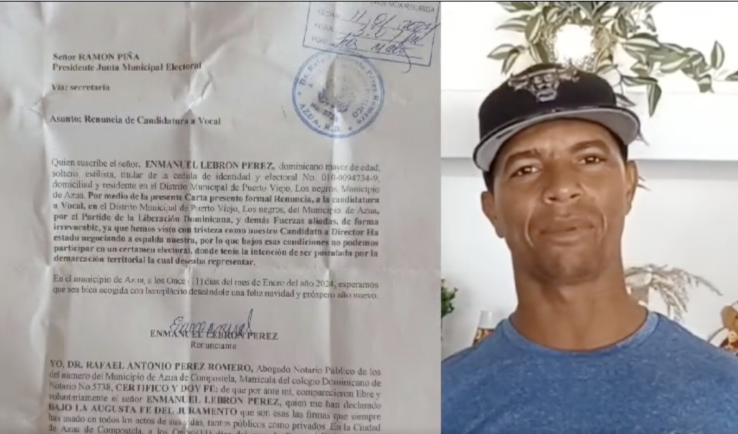 Renuncian candidatos de la FP en Los Negros de Azua para apoyar a ...